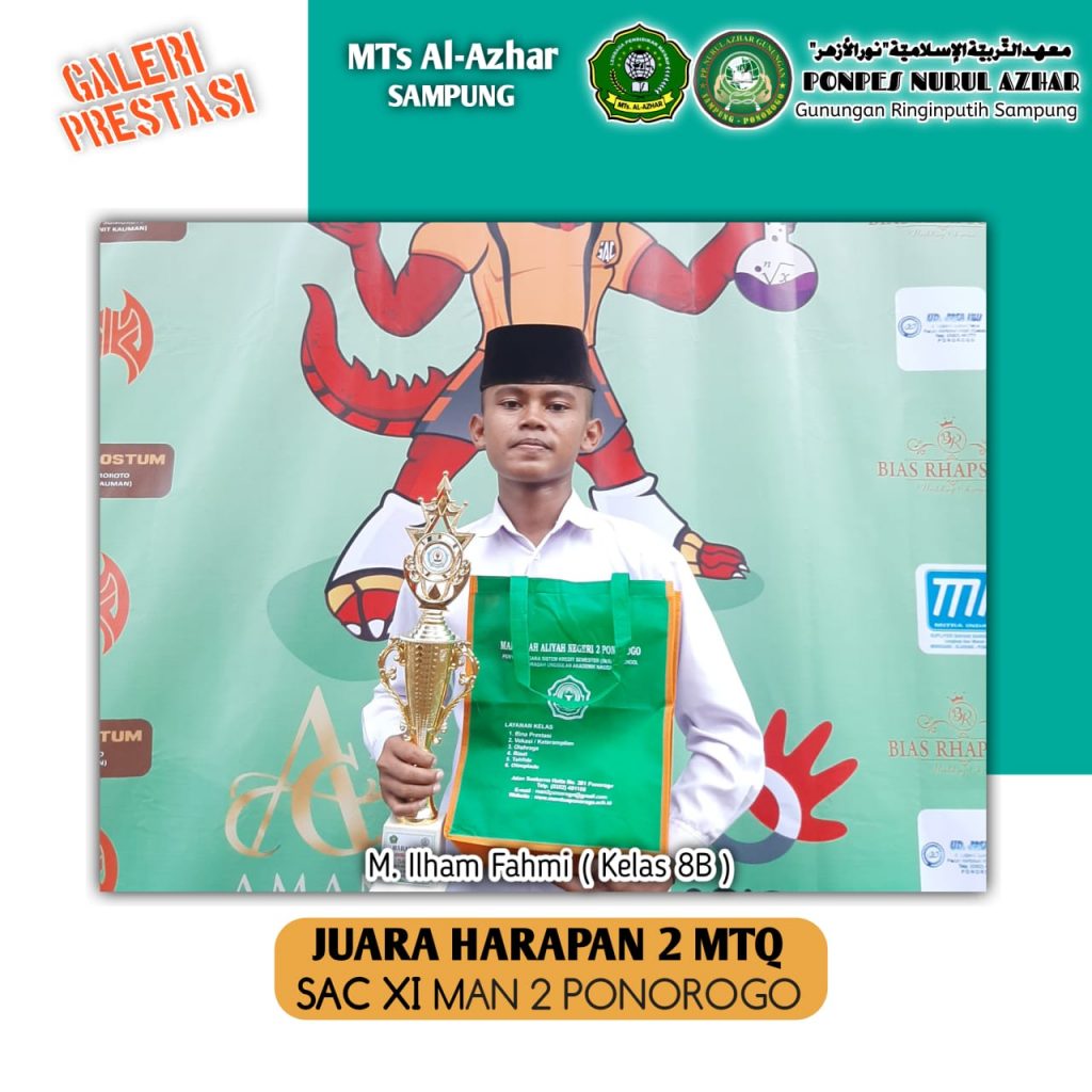 Siswa MTs Al-Azhar Meraih Prestasi di SAC XIV 2022 - PP. NURUL AZHAR ...